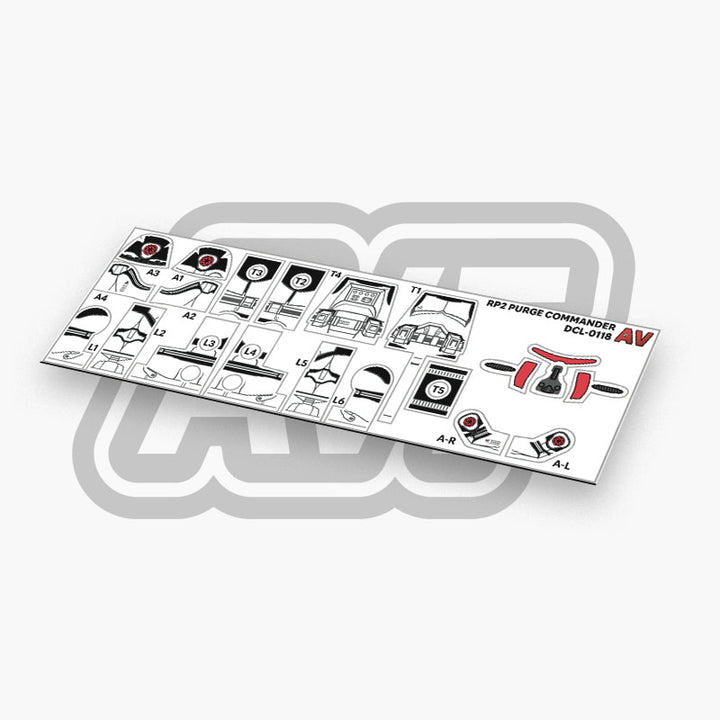 Purge Trooper Decals