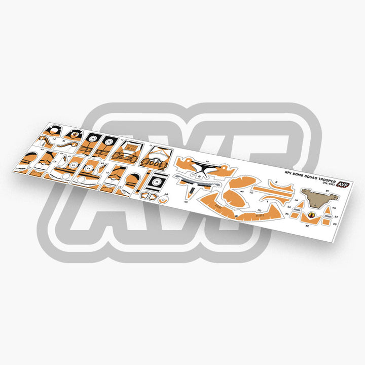 Bomb Squad Decals