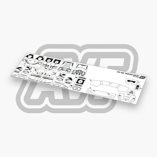 ARF Trooper Grunt Decals