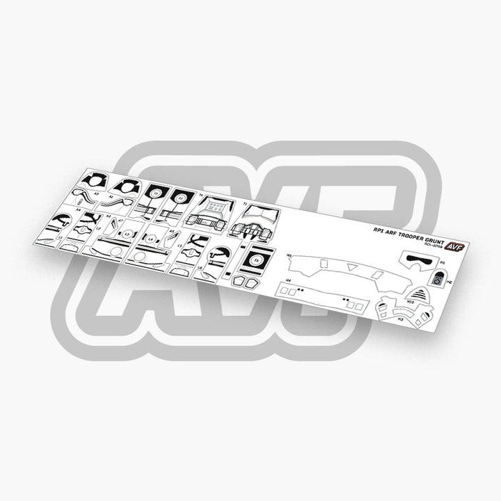 ARF Trooper Grunt Decals