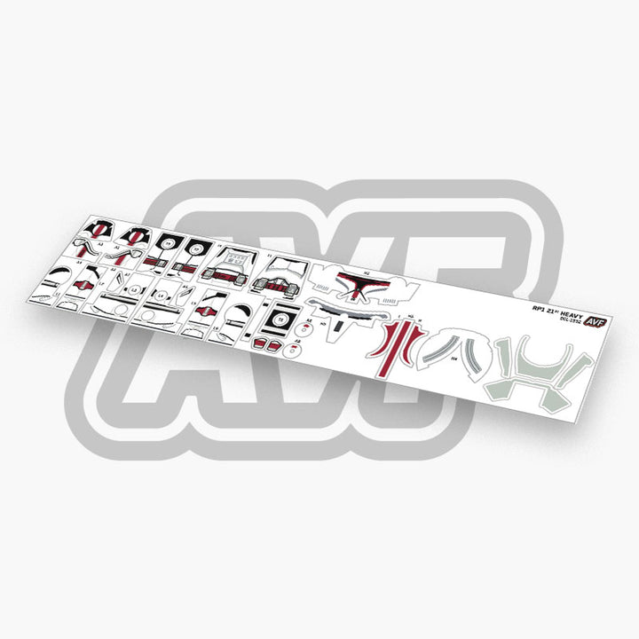 21st Heavy Decals