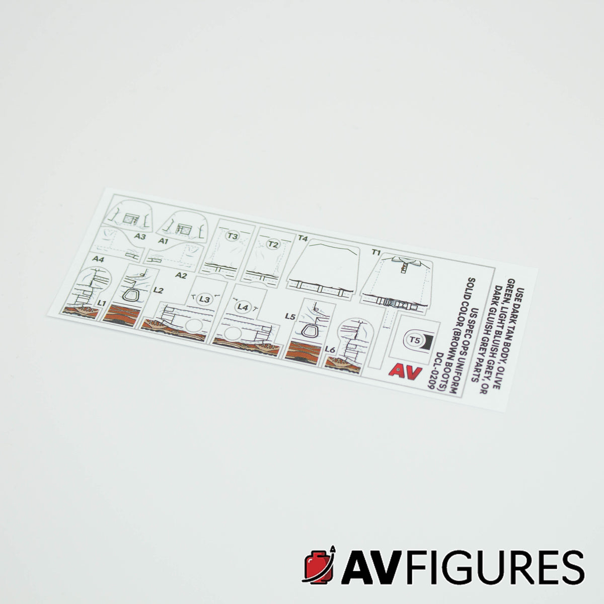 US Spec Ops Uniform Decals